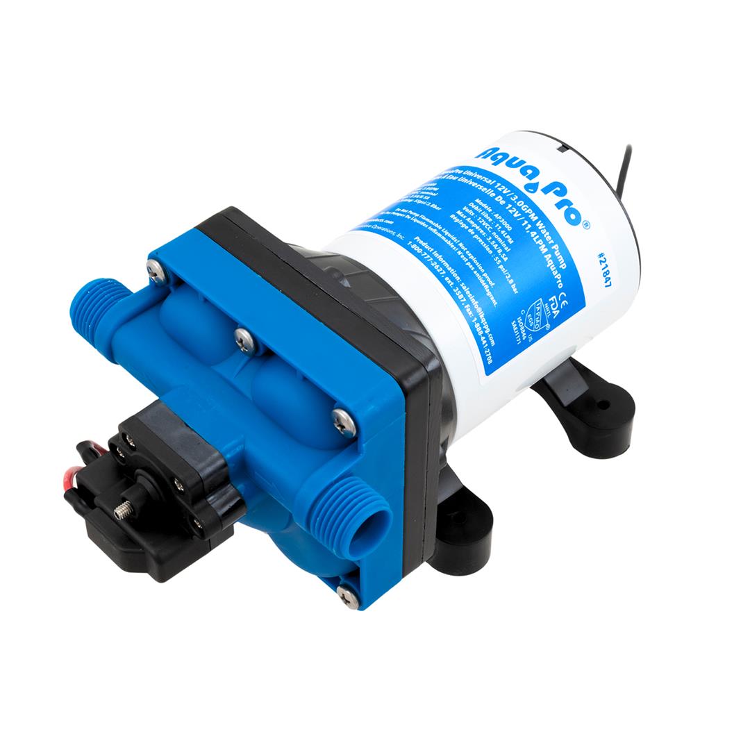 Aqua Pro 21847 Fresh 12V 3.0 GPM Water Pump